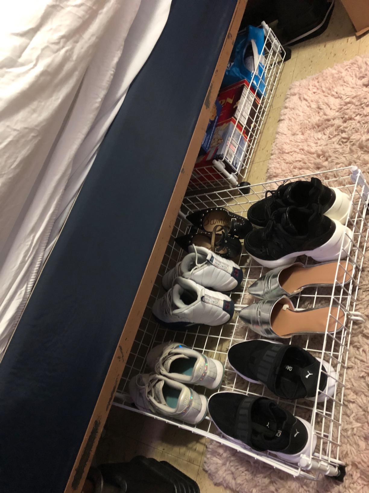 8 Genius Under Bed Shoe Storage Ideas for Small Spaces - Addicted To ...