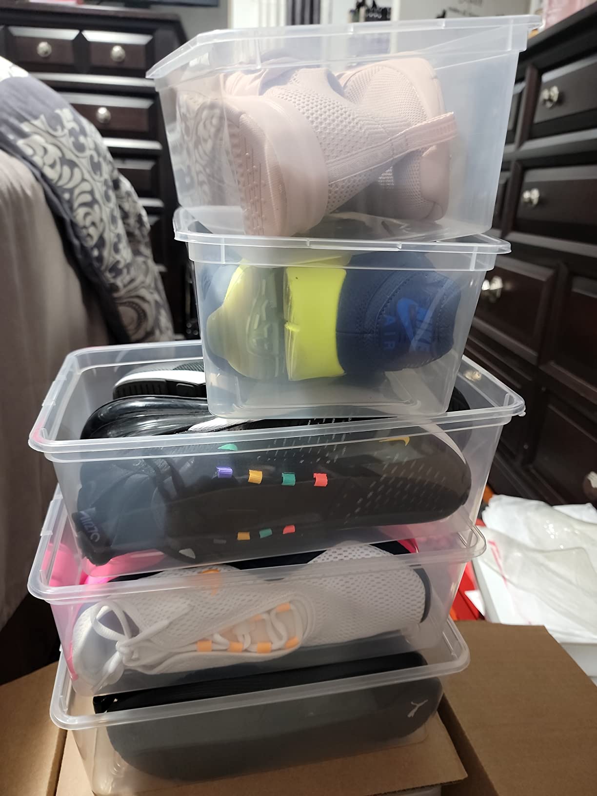 8 Genius Under Bed Shoe Storage Ideas for Small Spaces - Addicted To ...