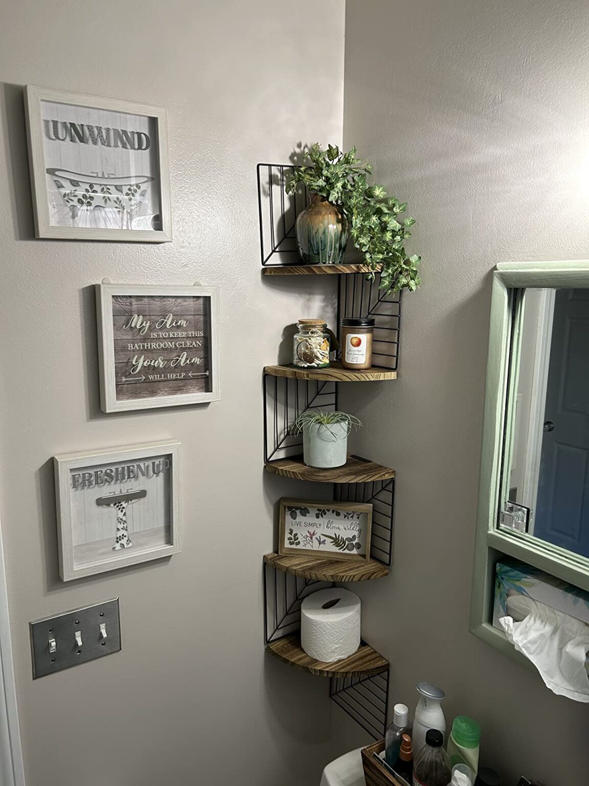 19 Stunning Small Bathroom Wall Decor Ideas You Need to See - Addicted ...