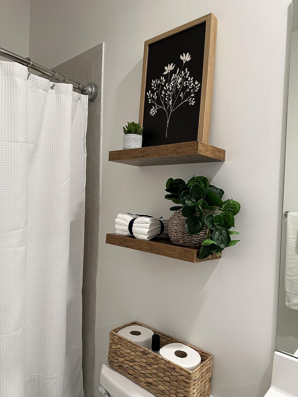 19 Stunning Small Bathroom Wall Decor Ideas You Need to See - Addicted ...