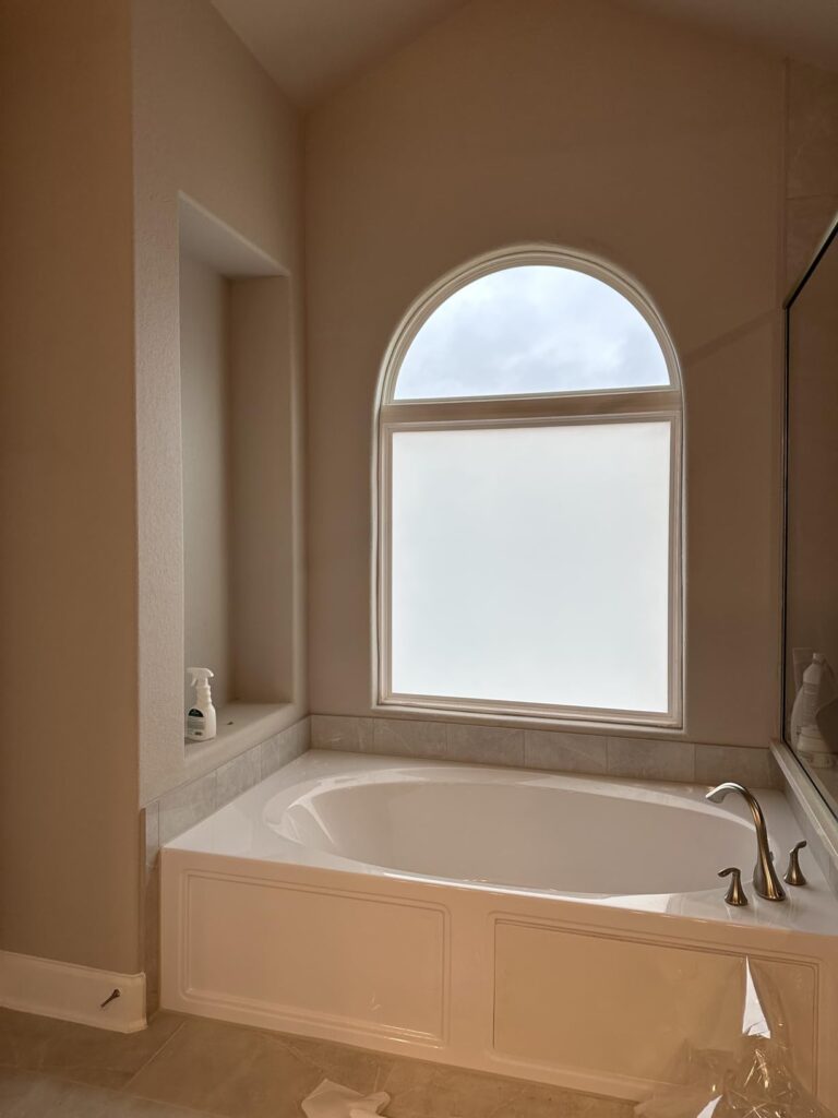 21 Gorgeous Bathroom Window Privacy Ideas - Addicted To Organization