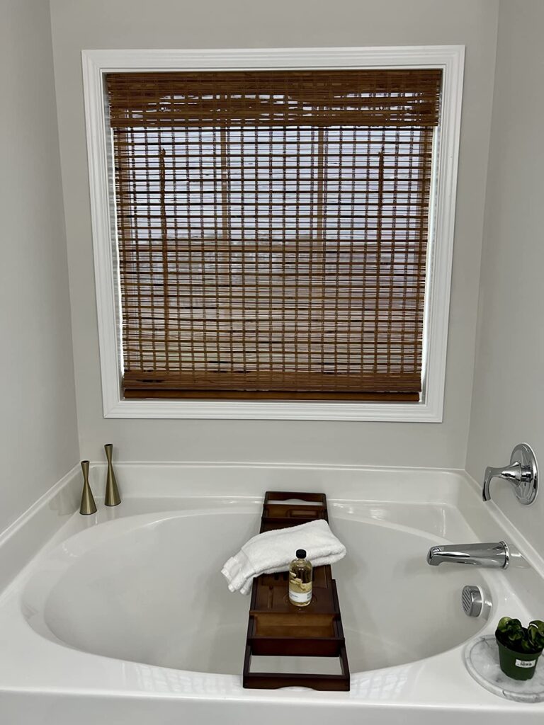 21 Gorgeous Bathroom Window Privacy Ideas - Addicted To Organization