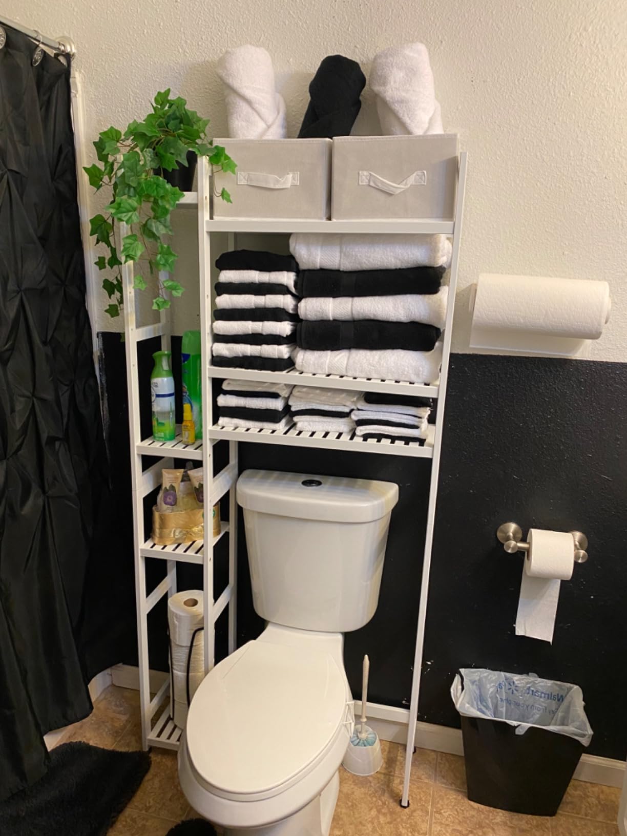 14 Clever Over the Toilet Storage Ideas to Maximize Space - Addicted To ...