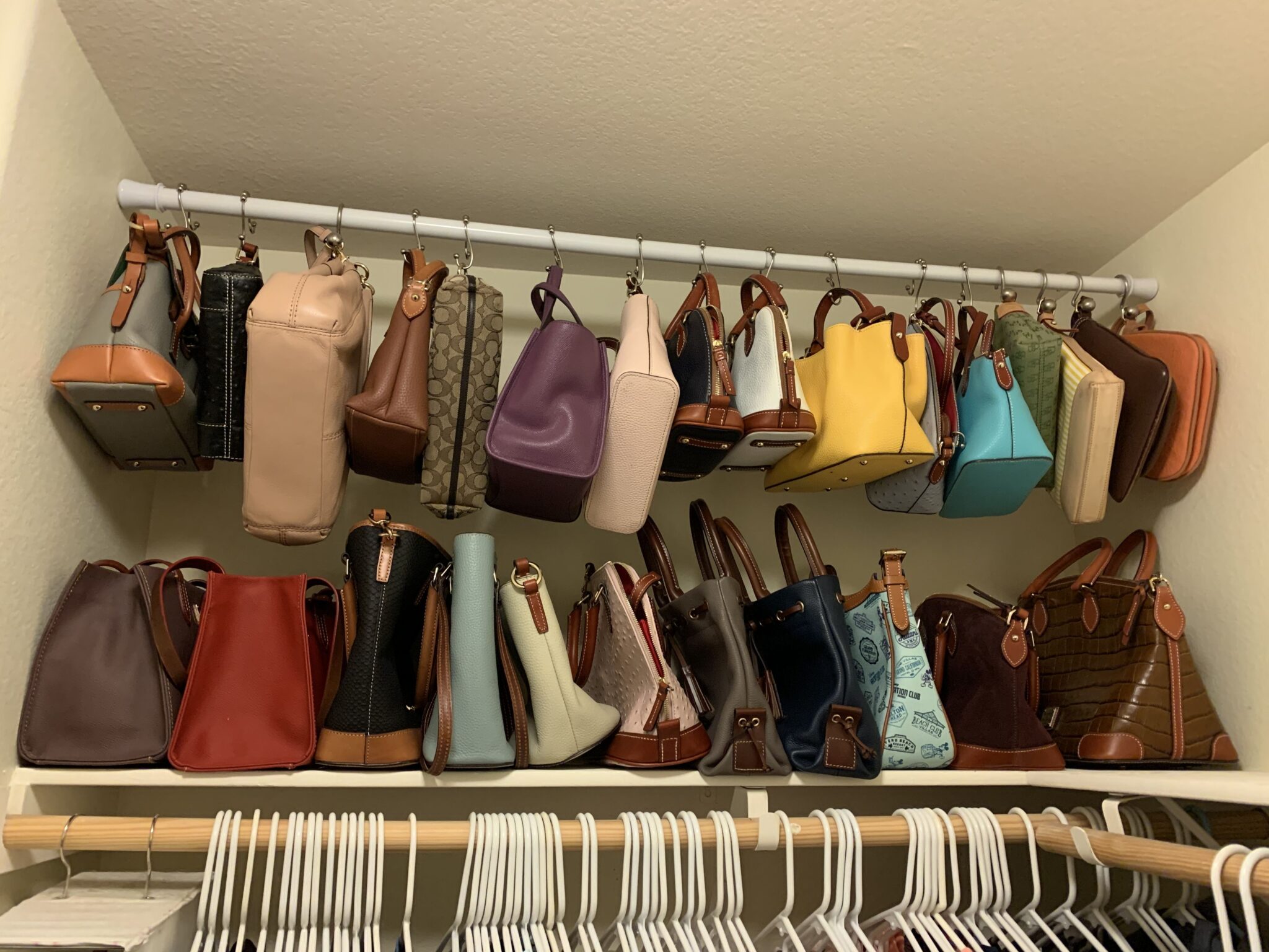 21 Clever Purse Storage Ideas for Small Spaces - Addicted To Organization