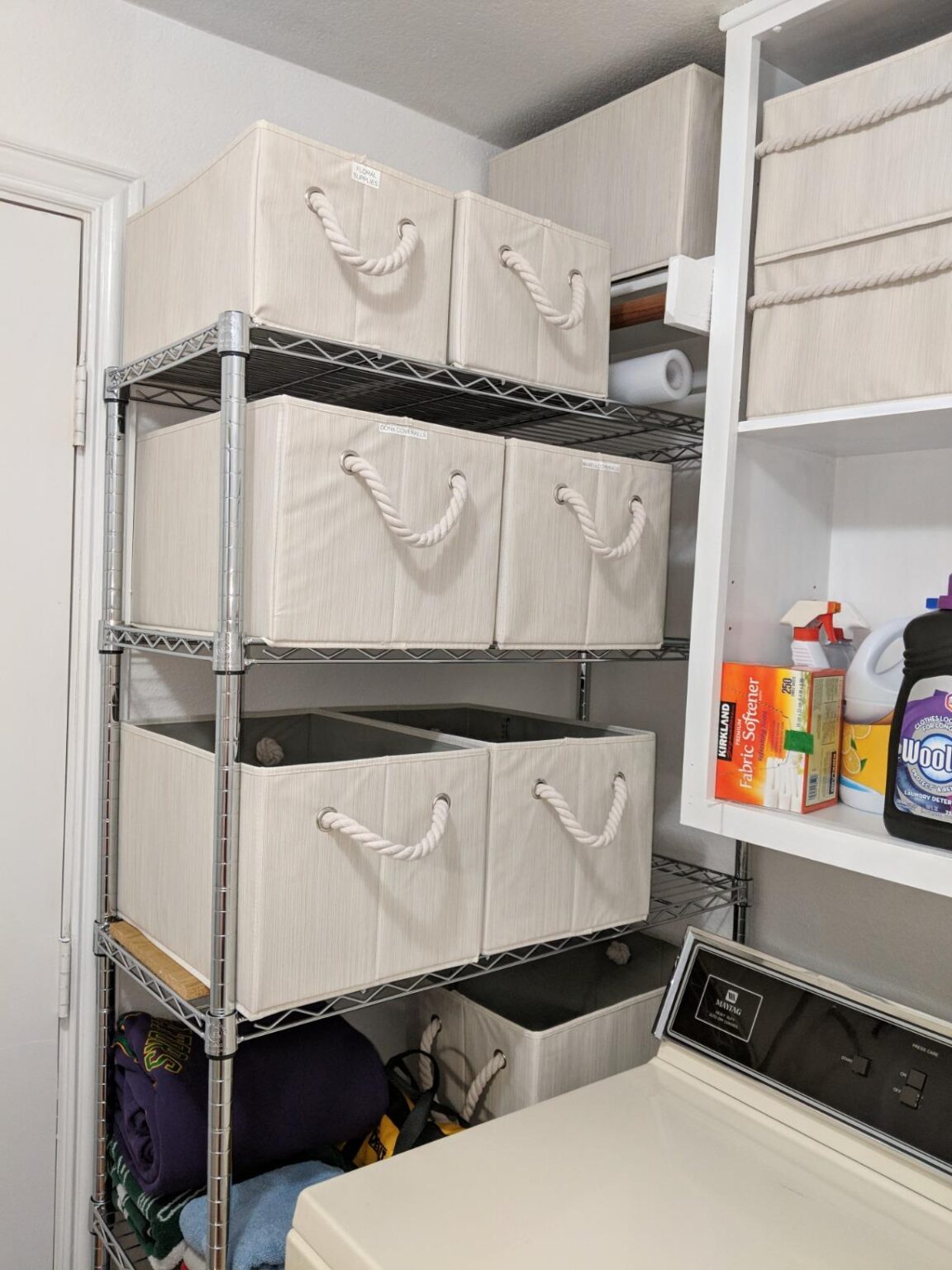 32 Brilliant Laundry Room Storage Ideas for Small Spaces - Addicted To ...