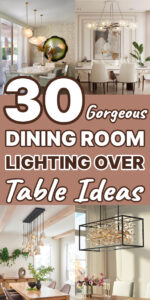 30 Gorgeous Dining Room Lighting Over Table Ideas - Addicted To ...