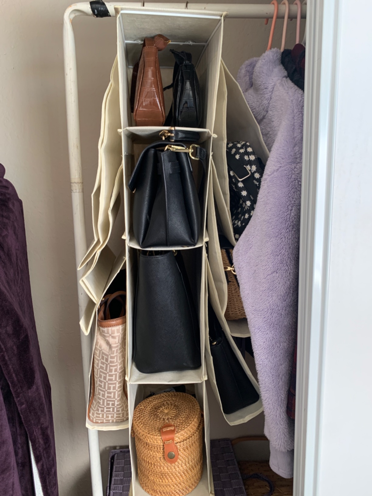 21 Clever Purse Storage Ideas for Small Spaces - Addicted To Organization