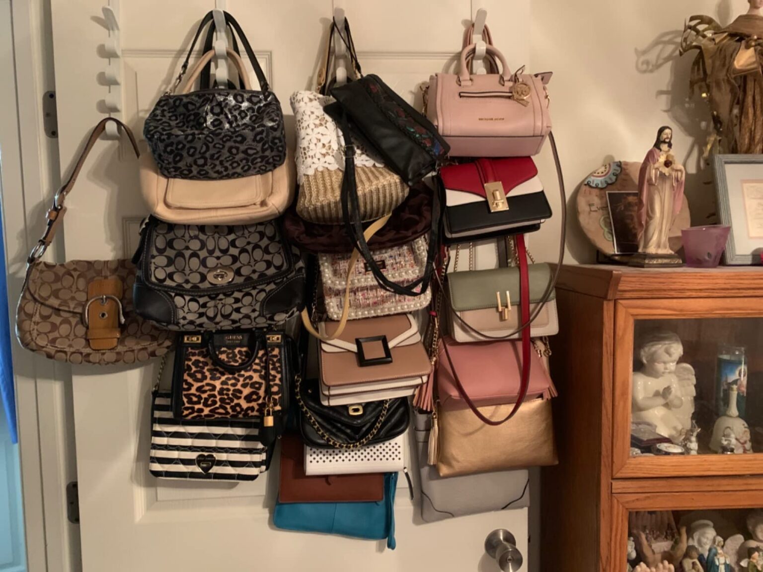 21 Clever Purse Storage Ideas for Small Spaces - Addicted To Organization