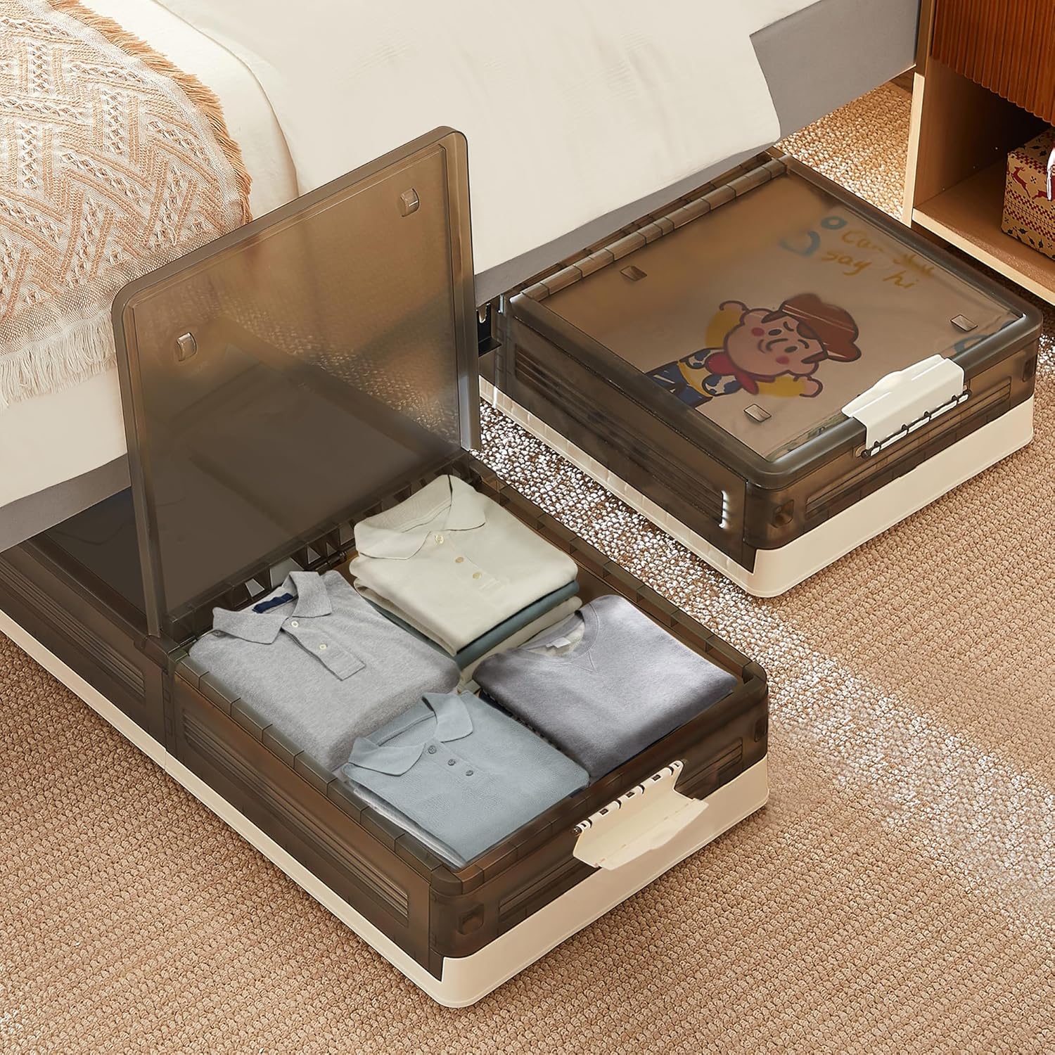 25 Genius Under Bed Storage Ideas for Every Room - Addicted To Organization