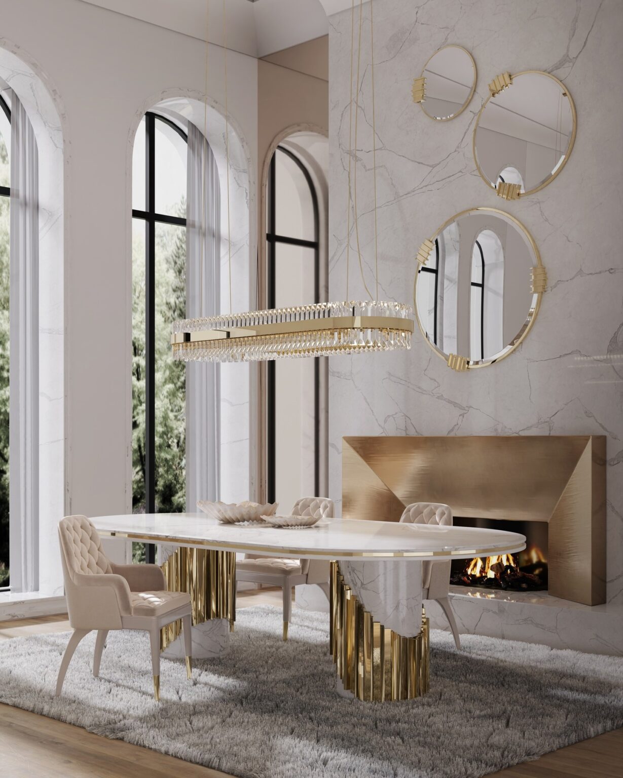 30 Gorgeous Dining Room Lighting Over Table Ideas - Addicted To ...