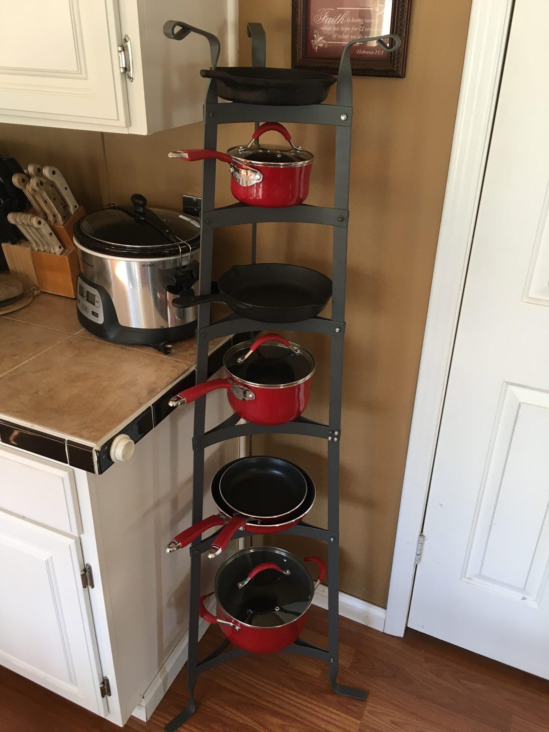 19 Clever Pot and Pan Storage Ideas for an Organized Kitchen - Addicted ...