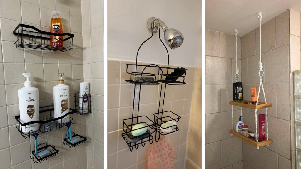18 Smart Shower Storage Ideas to Keep Your Bathroom Organized ...