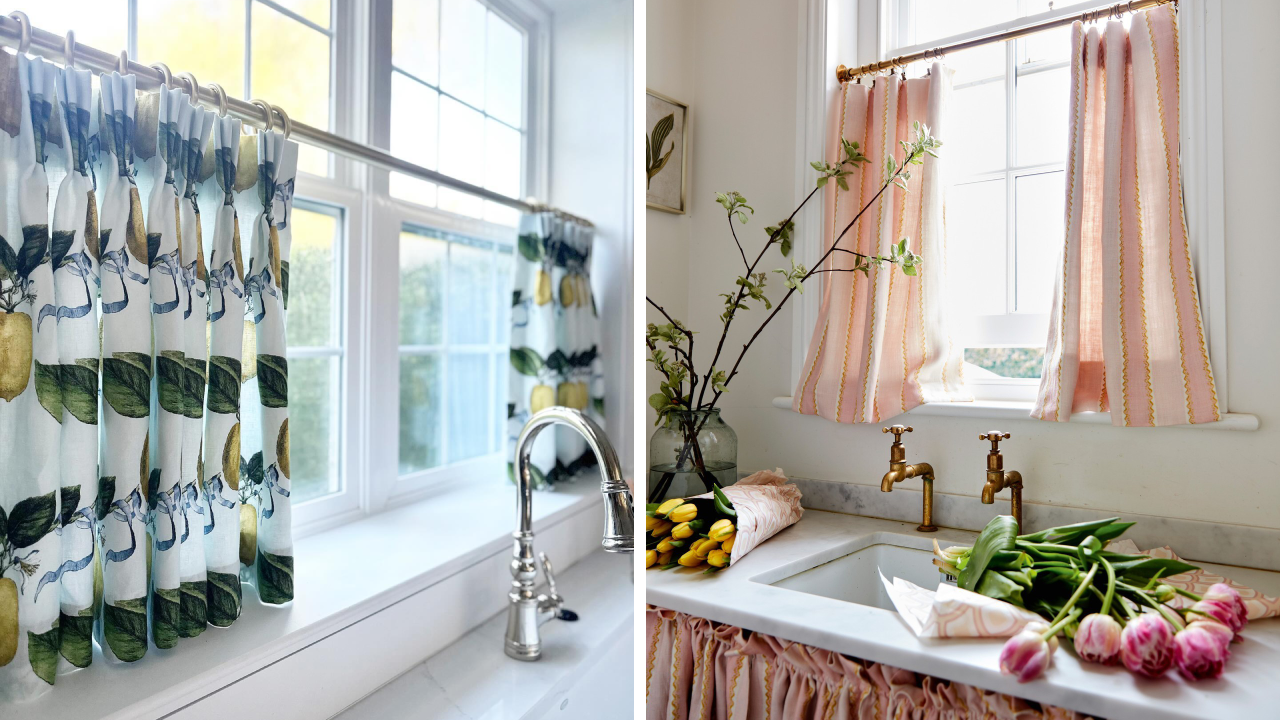 30 Gorgeous Kitchen Window Curtain Ideas to Elevate Your Decor ...