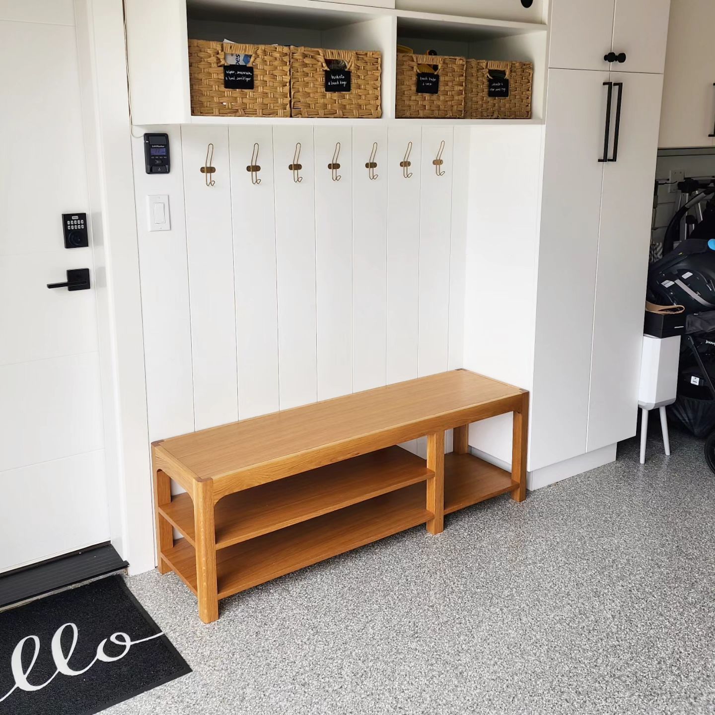 38 Clever Garage Entryway Ideas to Try - Addicted To Organization