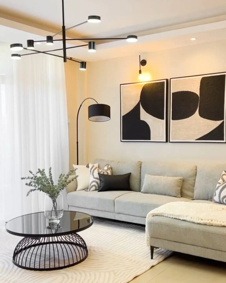 43 Inspiring Living Room Wall Decor Ideas Above Couch - Addicted To ...