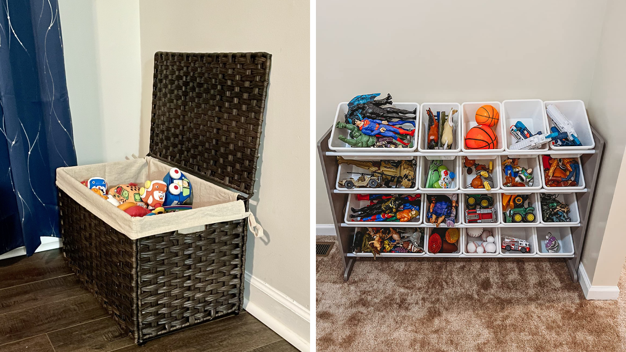 24 Clever Living Room Toy Storage Ideas - Addicted To Organization