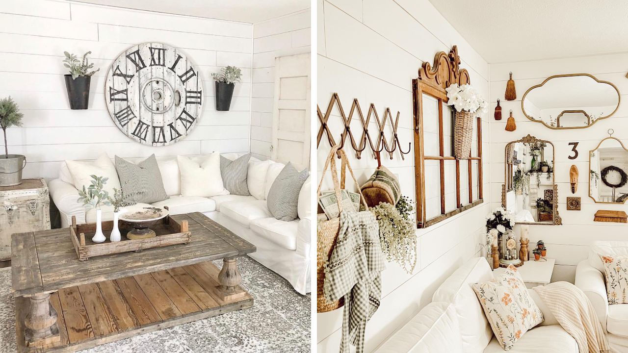 42 Rustic Farmhouse Living Room Decor Ideas That Wow - Addicted To ...