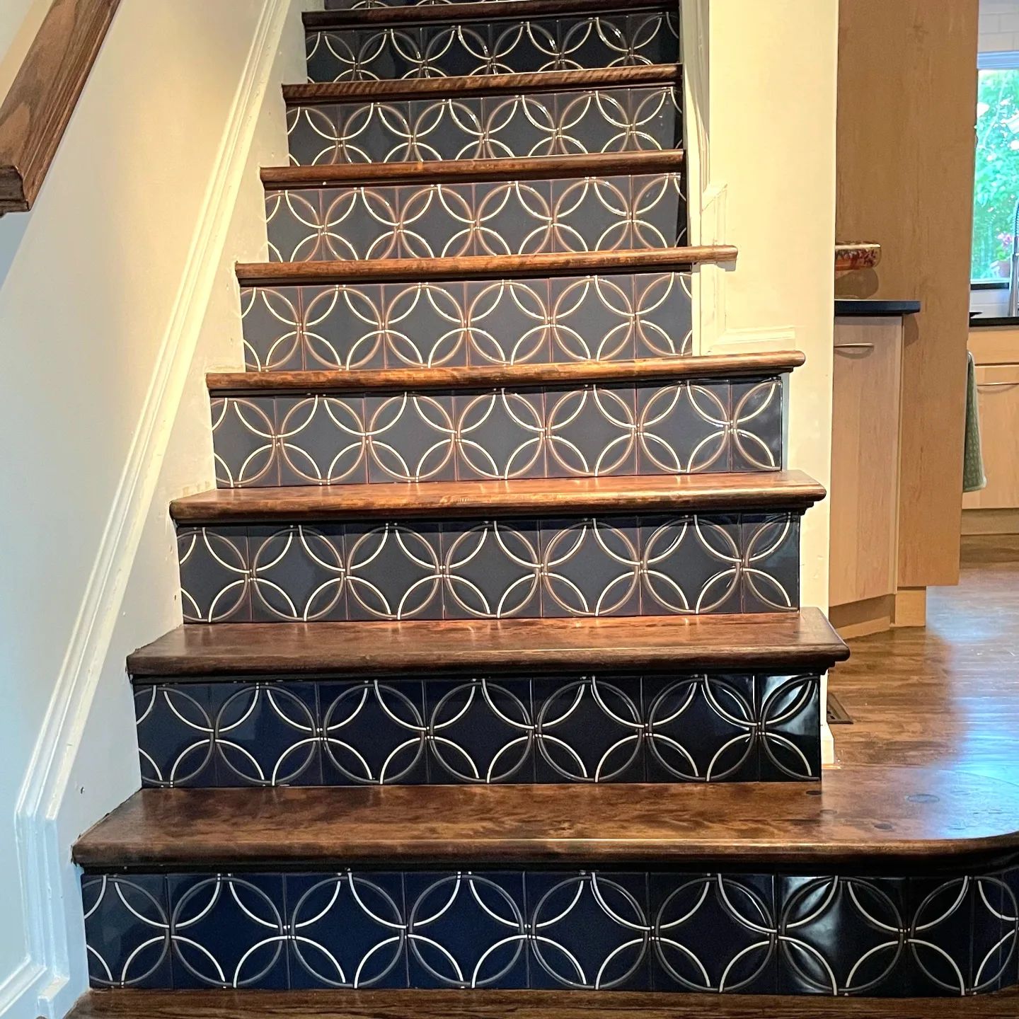 38 Creative Stair Riser Ideas You Need to Try - Addicted To Organization