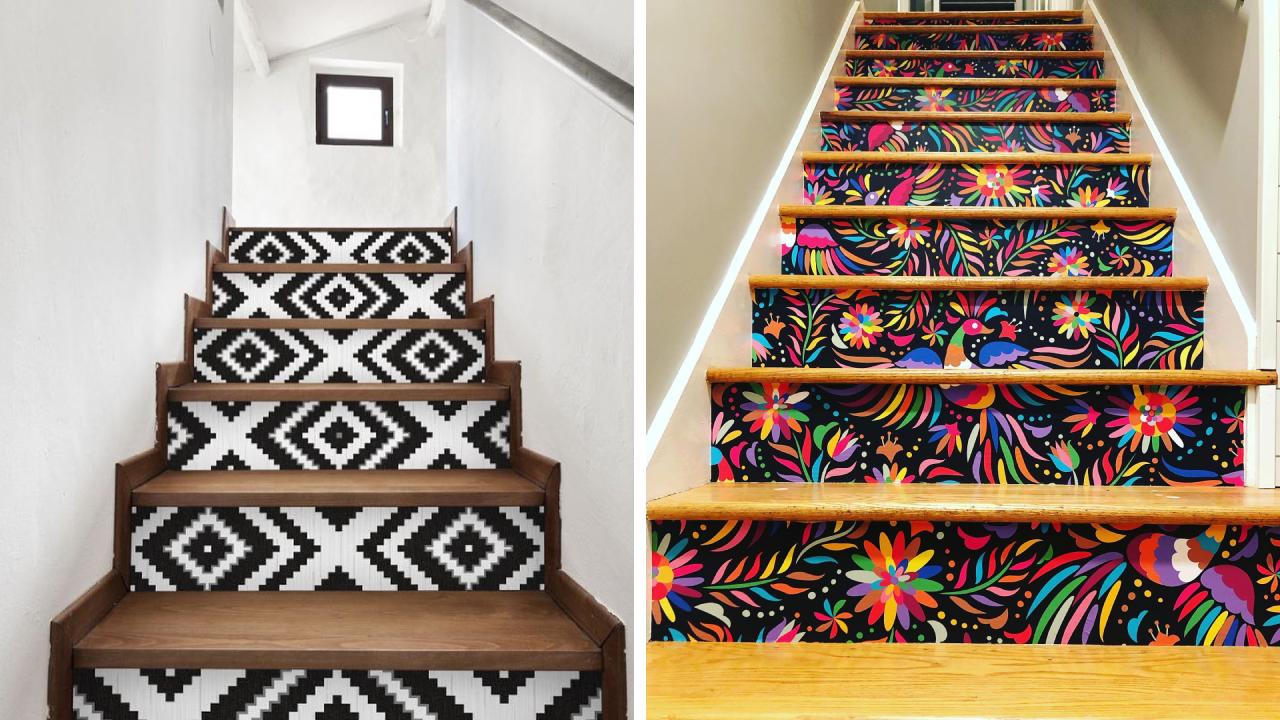 38 Creative Stair Riser Ideas You Need to Try - Addicted To Organization