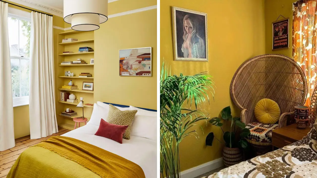 41 Bright Yellow Bedroom Ideas to Try Now - Addicted To Organization