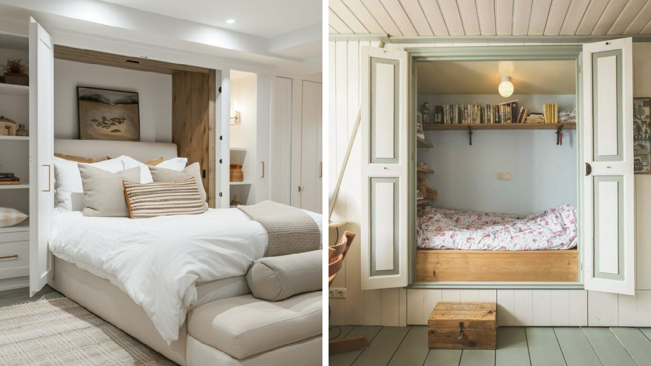 25 Bed Inside Closet Ideas for Small Spaces - Addicted To Organization