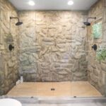 27 Stunning Stone Shower Ideas to Inspire - Addicted To Organization
