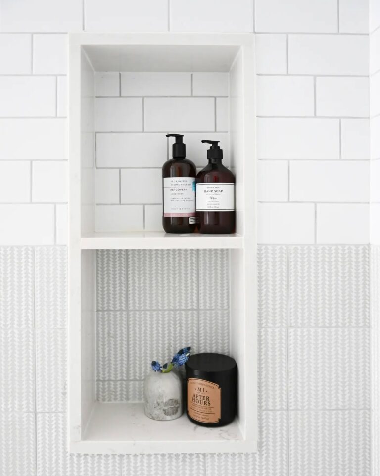 37 Trendy Shower Niche Ideas to Inspire You - Addicted To Organization
