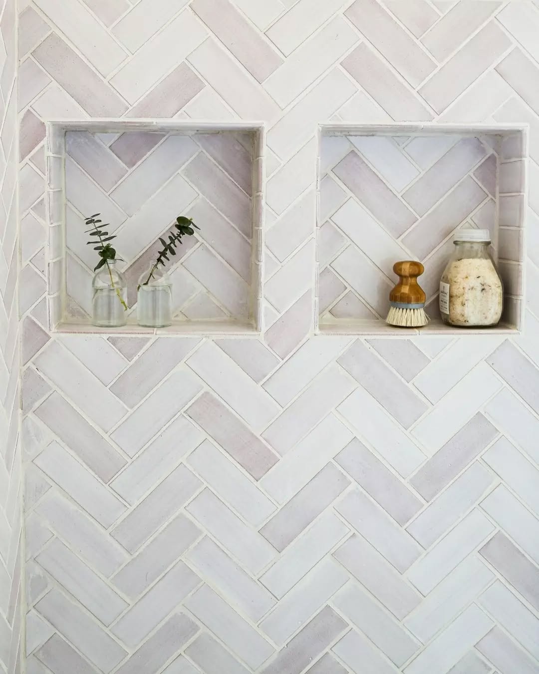 37 Trendy Shower Niche Ideas to Inspire You - Addicted To Organization