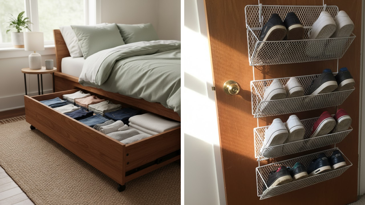 30 Small Apartment Storage Ideas - Addicted To Organization