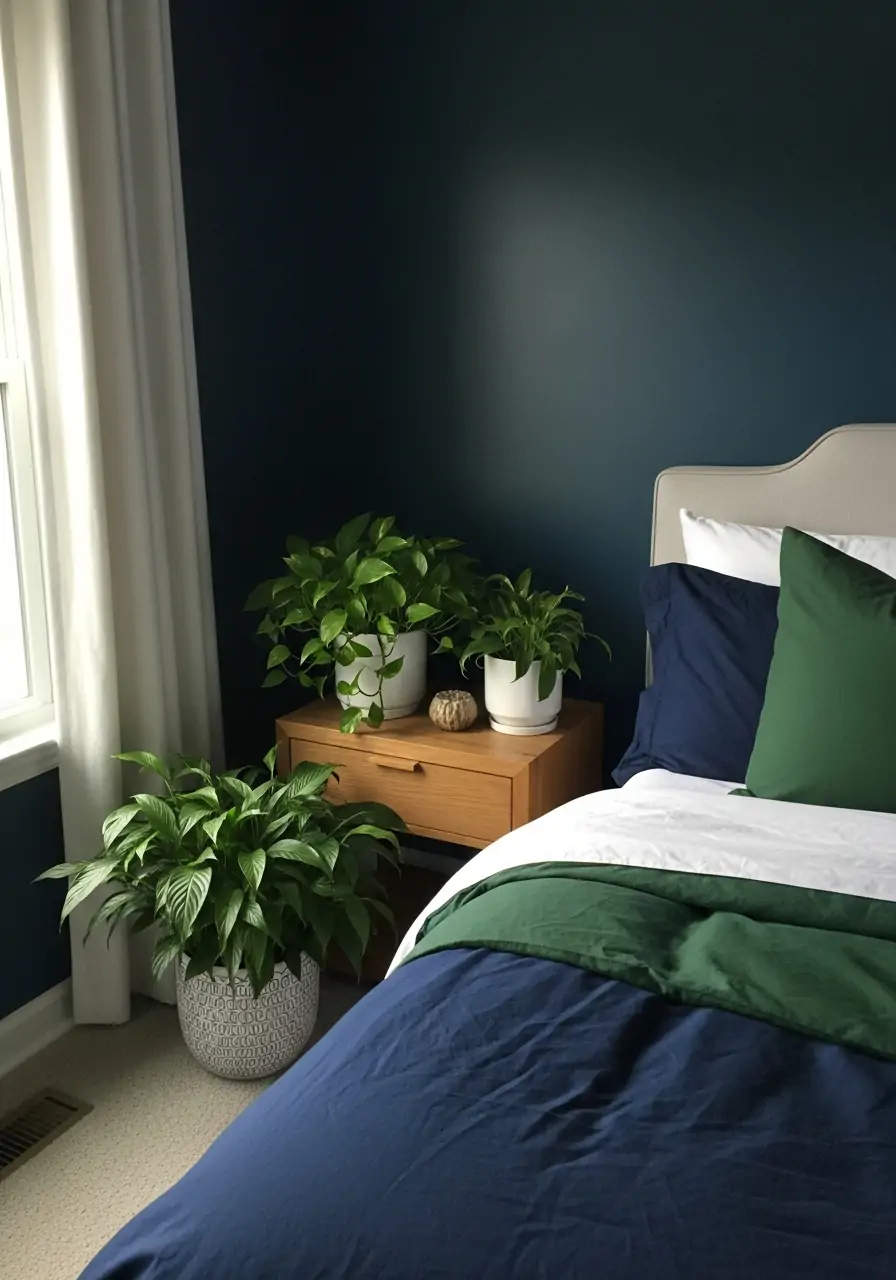 50 Dark blue bedroom ideas - Addicted To Organization