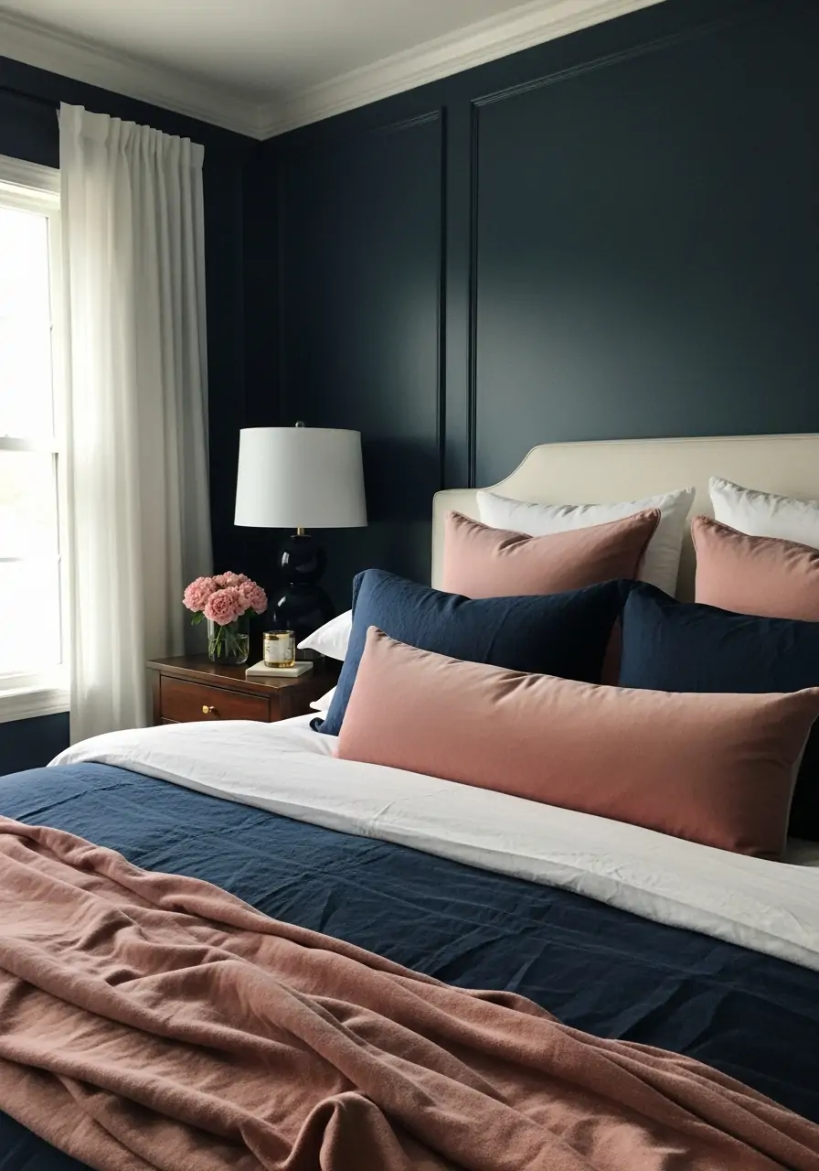 50 Dark blue bedroom ideas - Addicted To Organization