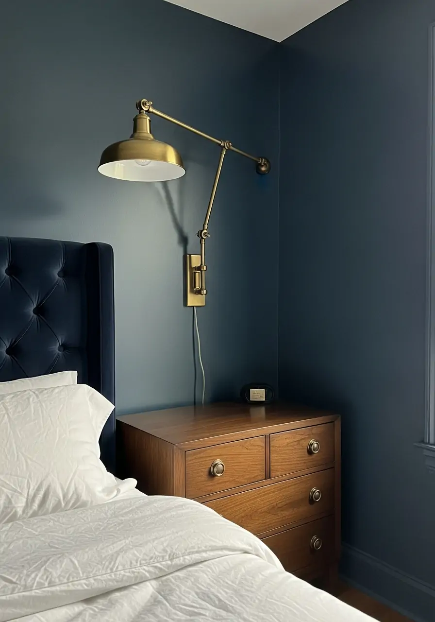50 Dark blue bedroom ideas - Addicted To Organization