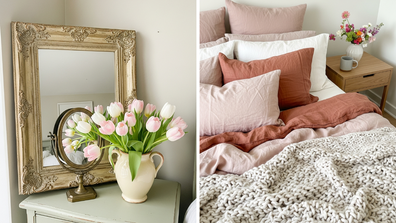 50 Beautiful Spring Bedroom Ideas - Addicted To Organization