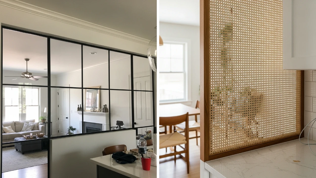 50 Modern Open Kitchen Partition Ideas - Addicted To Organization