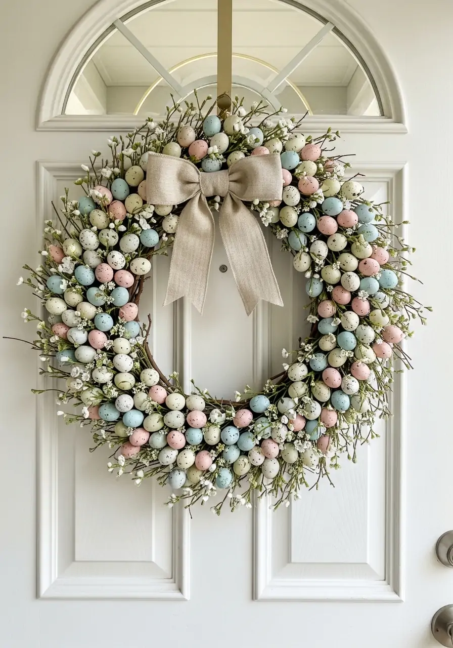 50 Modern Spring Wreath Ideas - Addicted To Organization