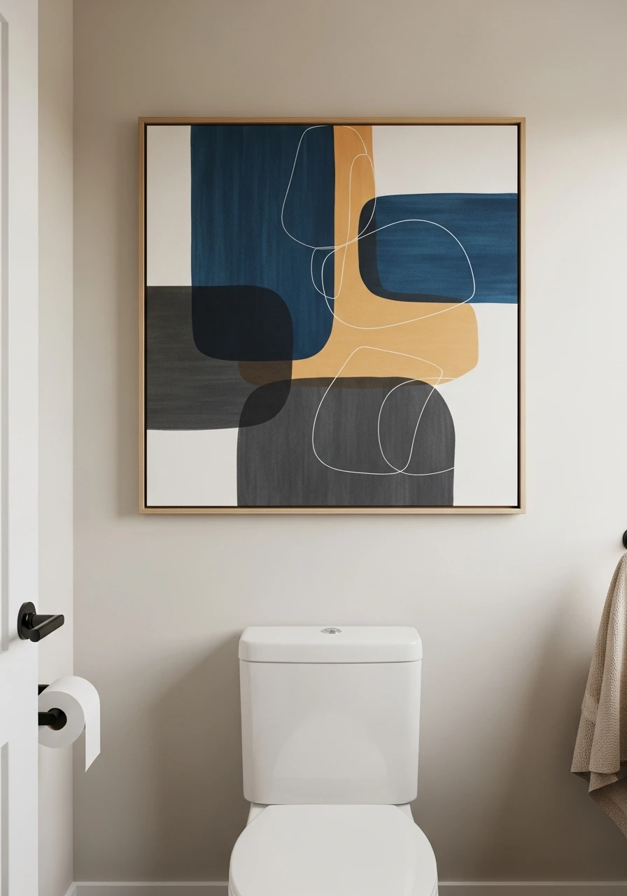 50 Back of Toilet Decor Ideas - Addicted To Organization