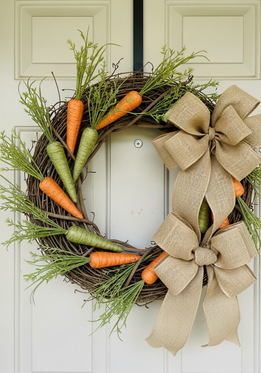 50 Easter Wreaths for the Front Door - Addicted To Organization