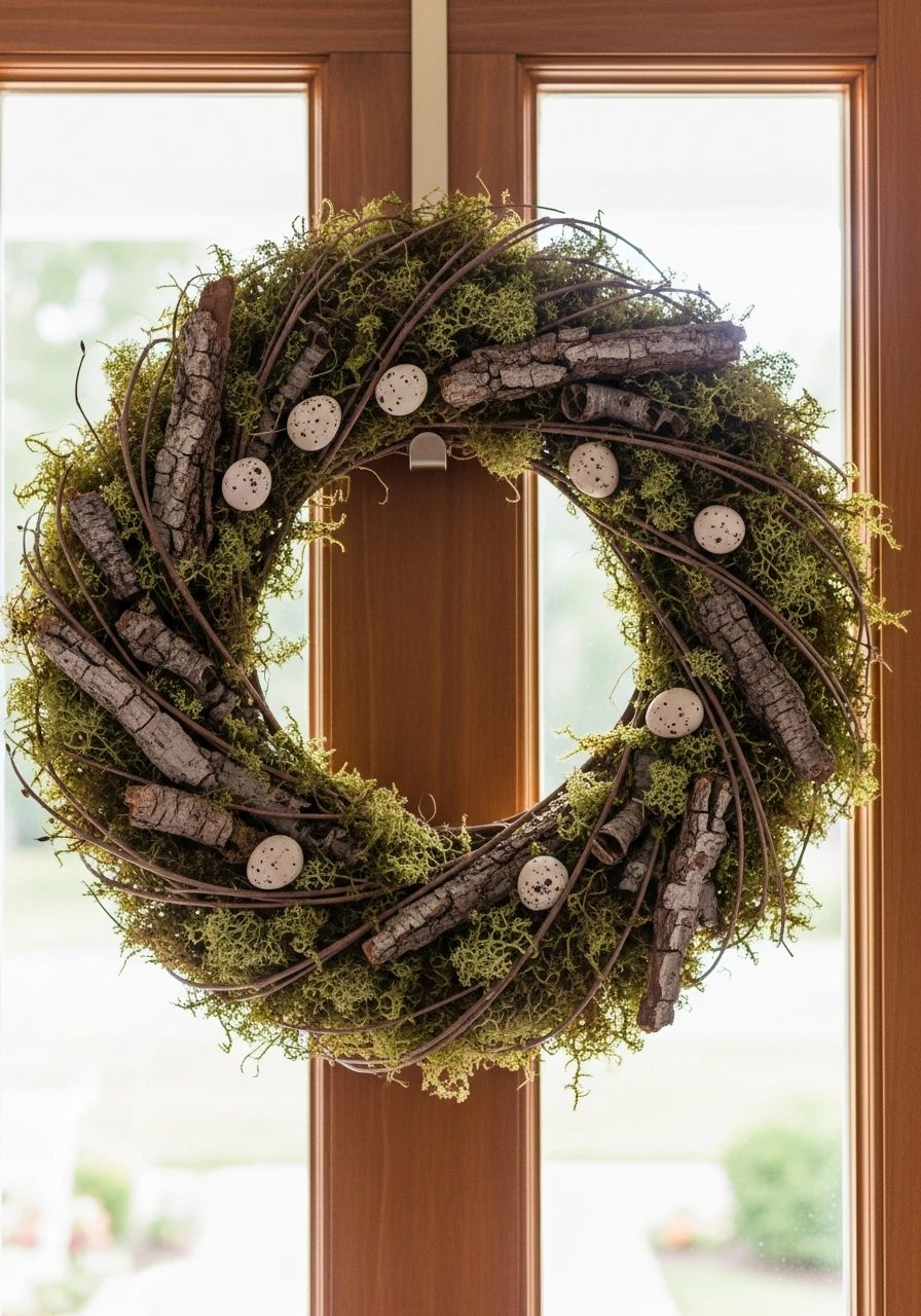 50 Easter Wreaths for the Front Door - Addicted To Organization