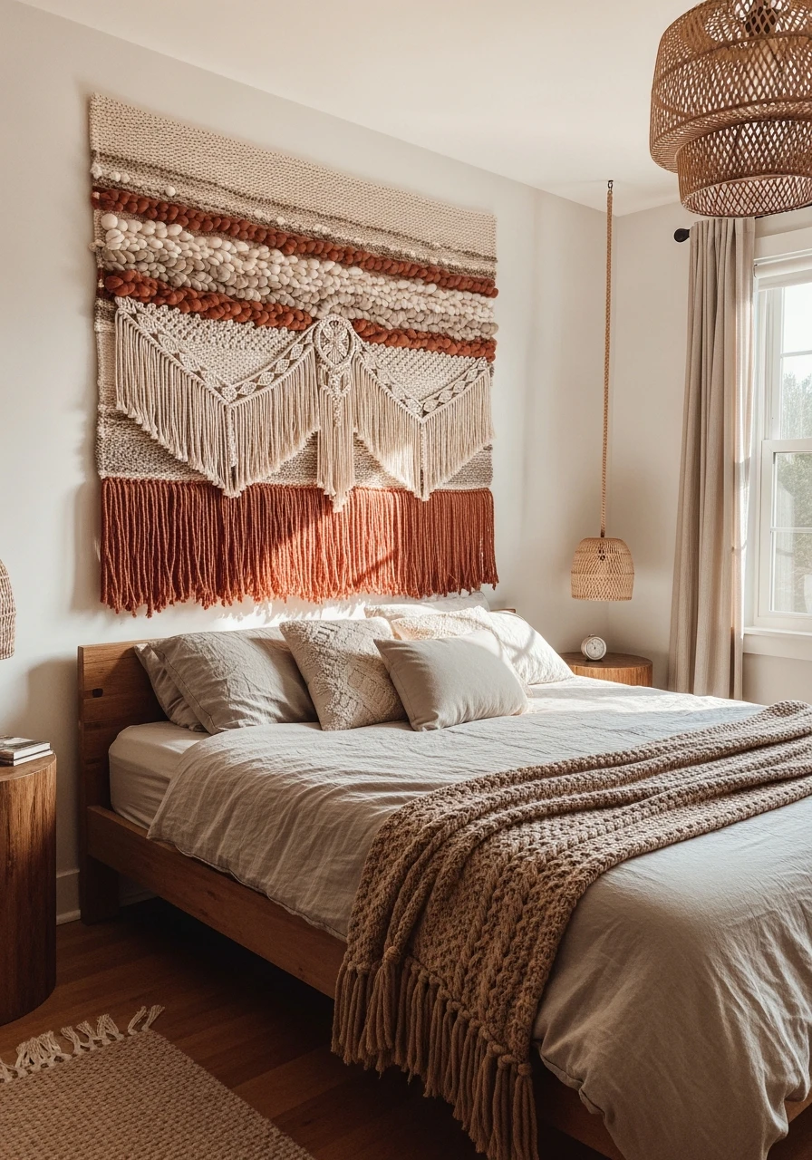 50 Over the Bed Wall Decor Ideas - Addicted To Organization