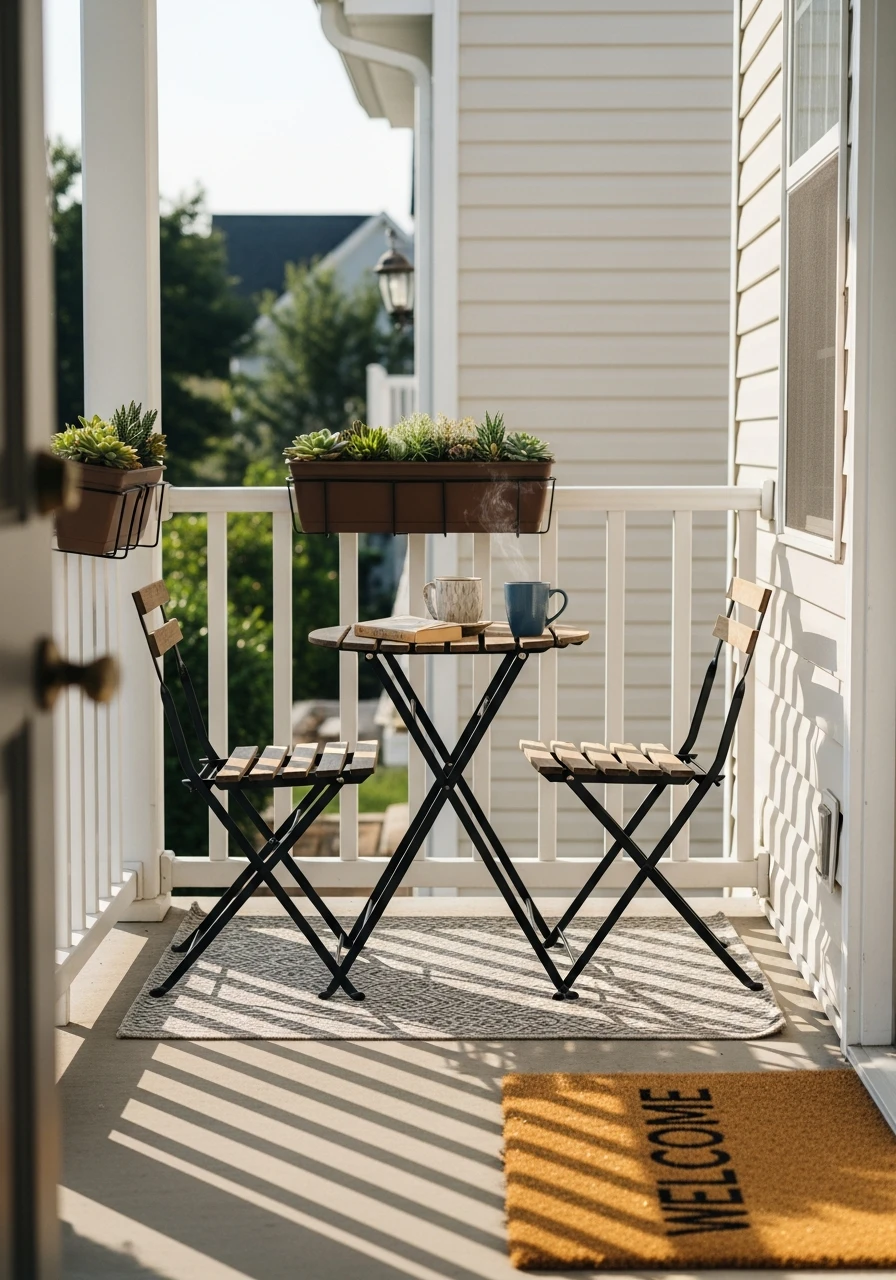50 Small Front Porch Decorating Ideas - Addicted To Organization