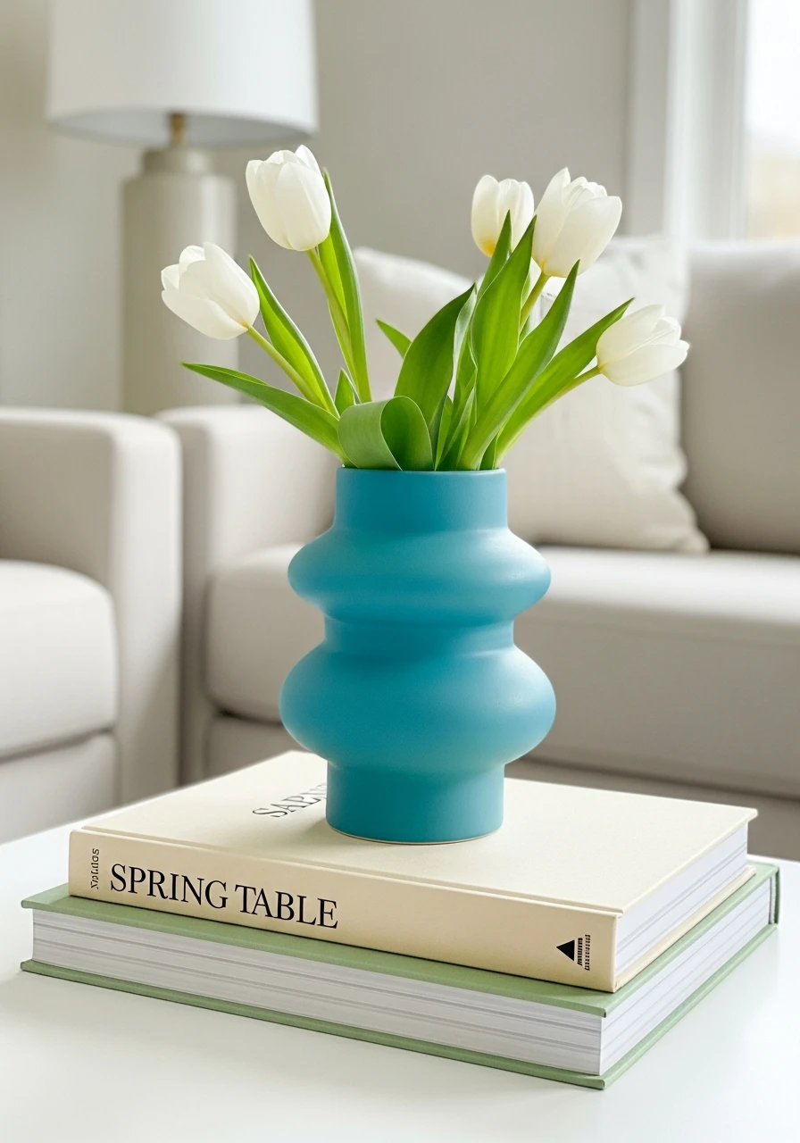 50 Spring Coffee Table Decor Ideas - Addicted To Organization