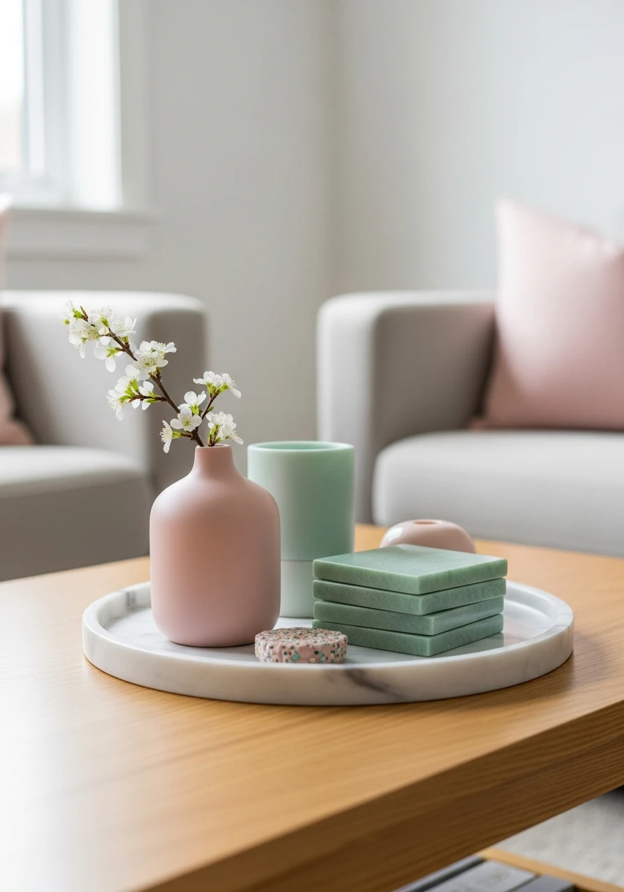 50 Spring Coffee Table Decor Ideas - Addicted To Organization