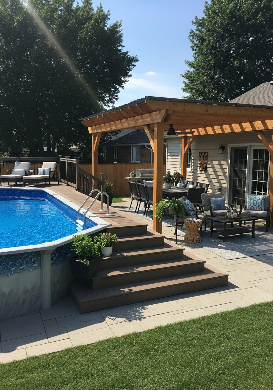 50 Above Ground Pool Ideas - Addicted To Organization