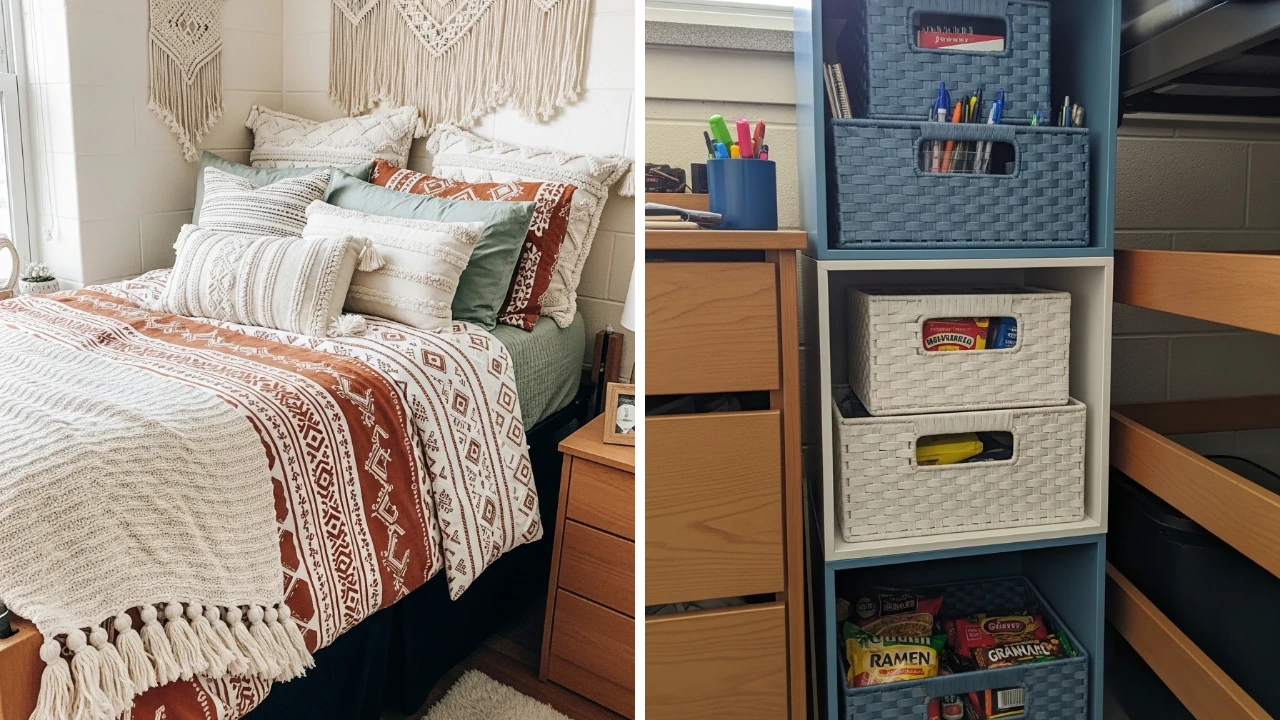 50 College Dorm Room Ideas - Addicted To Organization