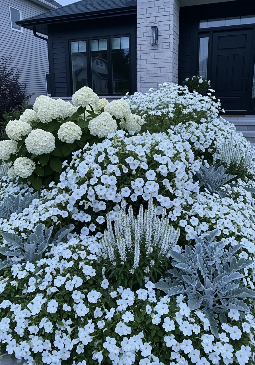 50 Flower Beds for Front of House - Addicted To Organization