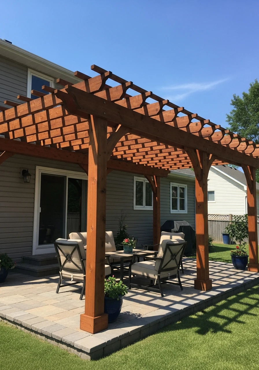 50 Pergola Patio Ideas - Addicted To Organization