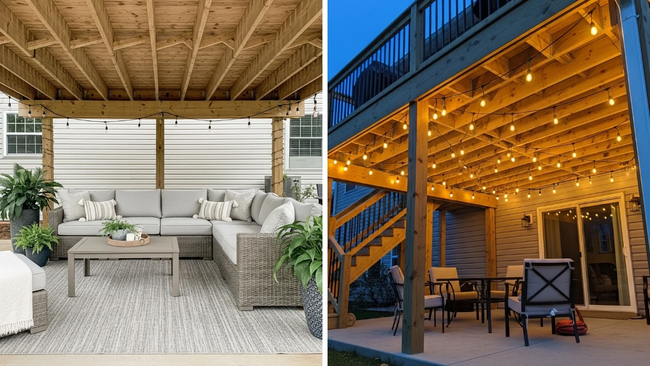 50 Under Deck Patio Ideas - Addicted To Organization