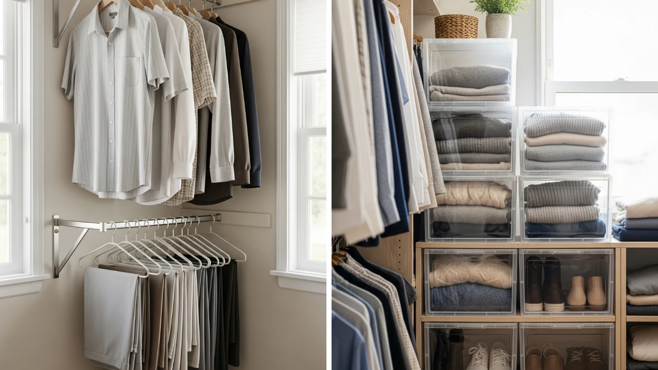 50 Smart Clothes Storage Ideas - Addicted To Organization