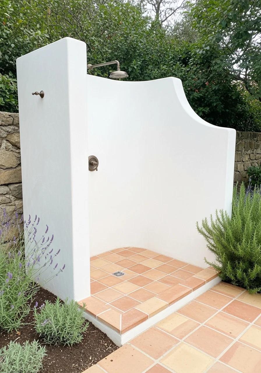 35 Beautiful Outdoor Shower Ideas - Addicted To Organization