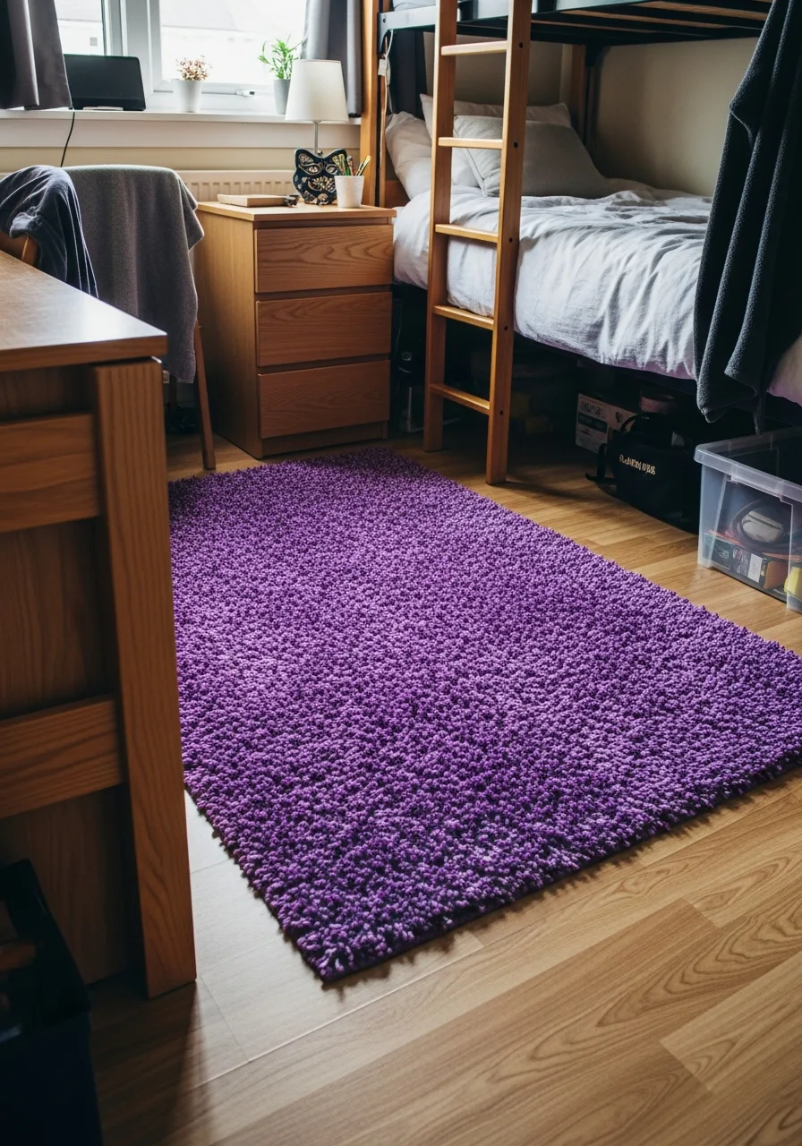 35 Purple Dorm Room Ideas - Addicted To Organization